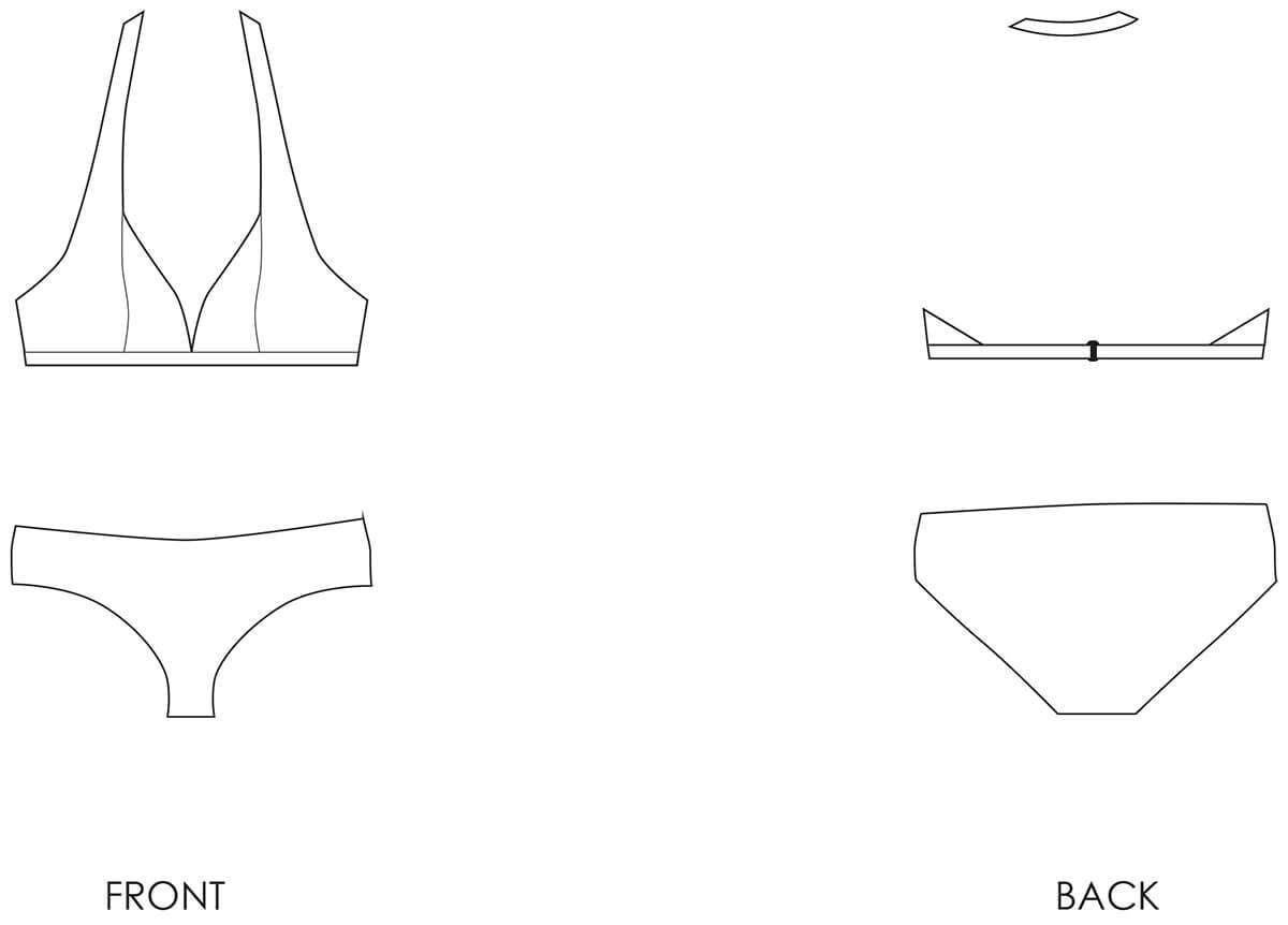 Bikini Sewing Pattern 2142 Hot Sex Picture