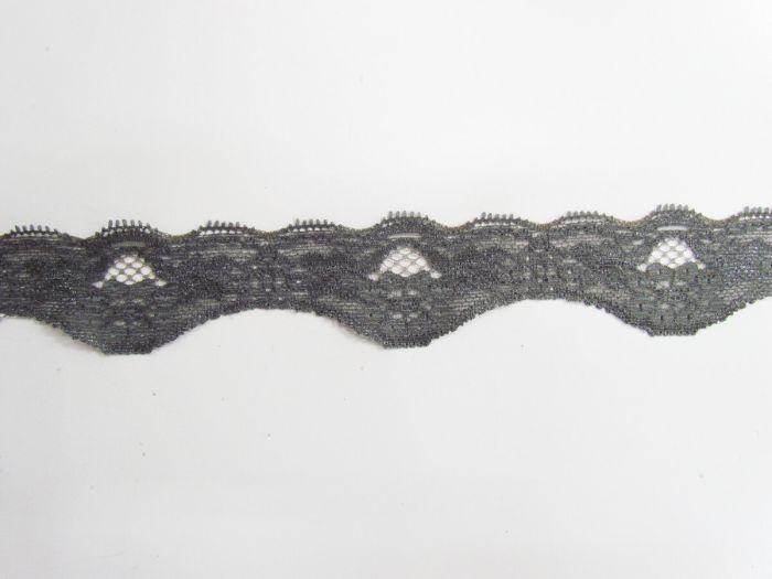 Grey lace trim store